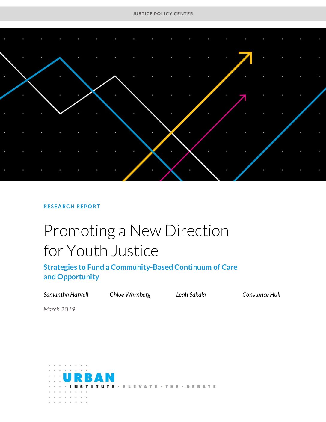Promoting a New Direction for Youth Justice - YFJCo